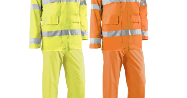 Waterproof High-Visibility Suit 100% Polyurethane - FOR WEAR